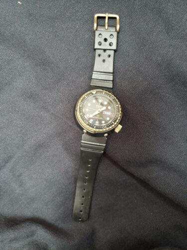 RARE Original - 1980's Seiko Golden Tuna Professional Divers Watch ...