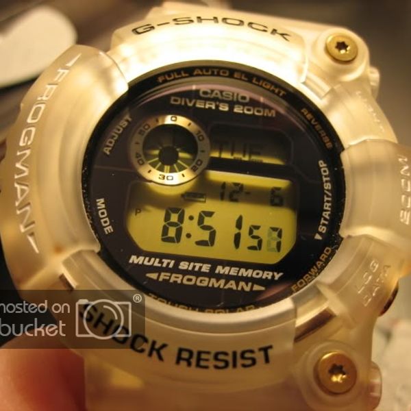 Casio Glorious Gold Frogman | WatchCharts Marketplace
