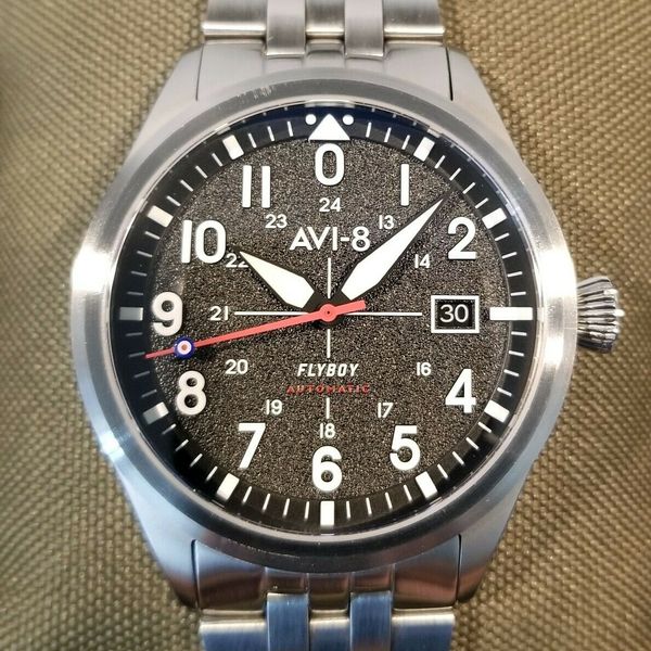AVI-8 Flyboy Engineer Automatic Pilot Watch !EXCELLENT CONDITION ...