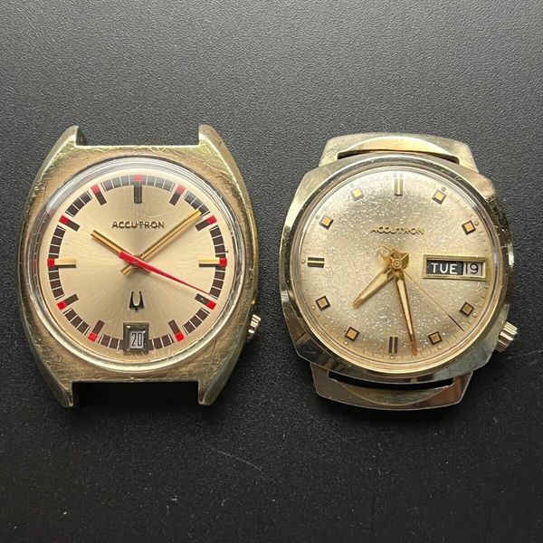 ACCUTRON 218 MODELS FOR THE WATCHMAKER OR COLLECTOR BEAUTIFUL DIALS ...