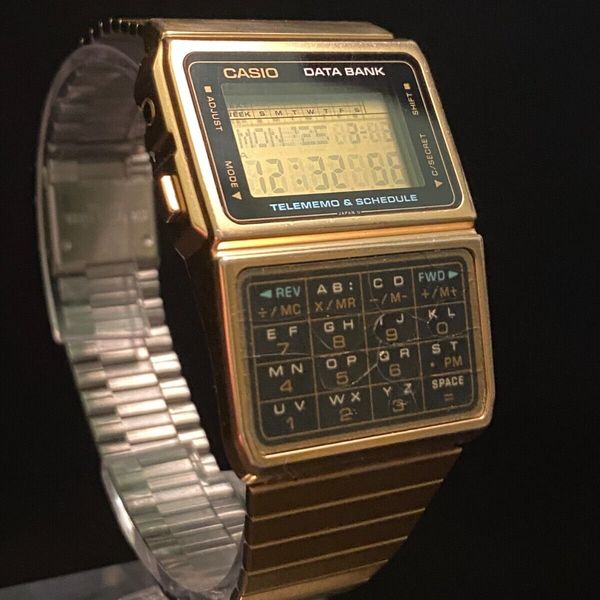 Casio DBC-610 Vintage Databank Calculator Watch 1990s with new battery ...