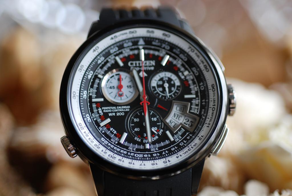 FS: Citizen Atomic A/T Chronograph on Rubber Strap w/ Deployant ...
