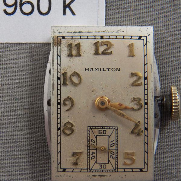 Hamilton Grade 980 Movement Only, 17 J, Runs | WatchCharts Marketplace