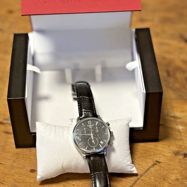 Tissot Tradition Chronograph Men's Watch | WatchCharts Marketplace