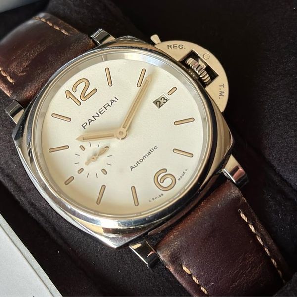 Panerai Luminor Due 42mm | PAM01046 White Dial Set | WatchCharts ...