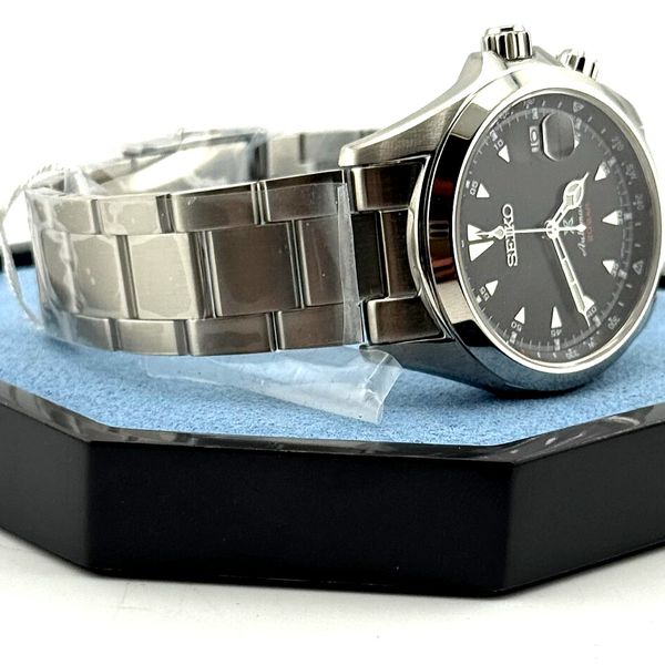 Seiko Luxe Prospex Alpinist SPB117 Automatic Black Dial Watch Brand New ...