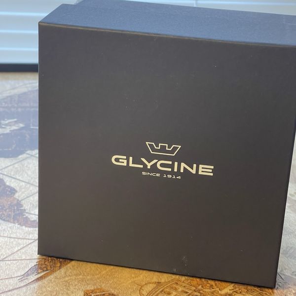 Glycine GL0493 Airman Contemporary GMT Mens Swiss Made Automatic Watch ...