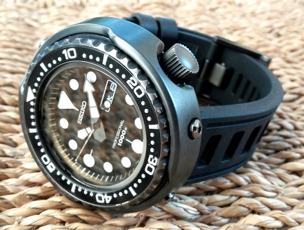 FS: Seiko SBBN011 Darth Tuna Marine Master 1000m Diver | WatchCharts