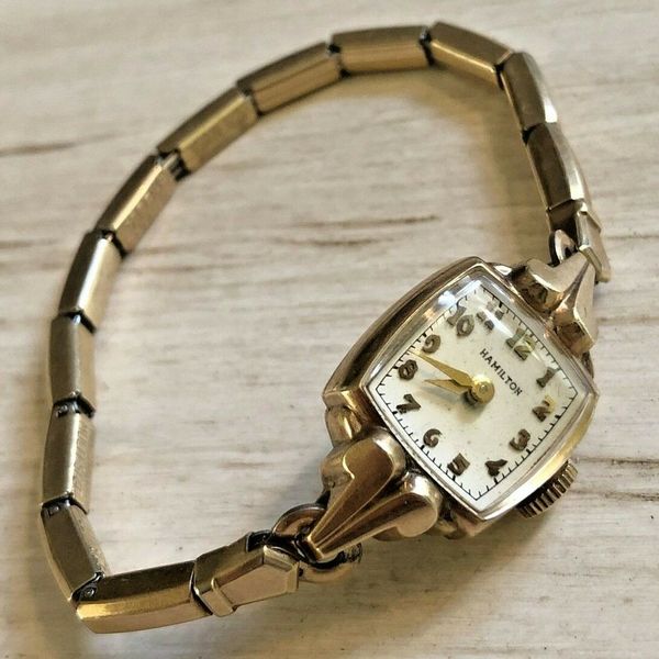 Vintage Ladies Hamilton Watch 10K Gold Filled Runs | WatchCharts