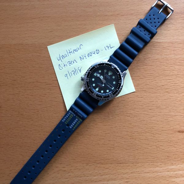 [WTS] Citizen ProMaster NY0040-17L - Blue face and OEM strap | WatchCharts