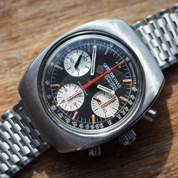 FS REDUCED - Roamer Stingray Chrono - Valjoux 72 - collector's set ...