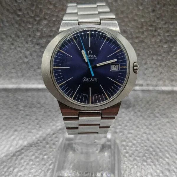 Omega Geneve Dynamic Blue/Purple Dial Automatic Wristwatch 41mm - SS ...