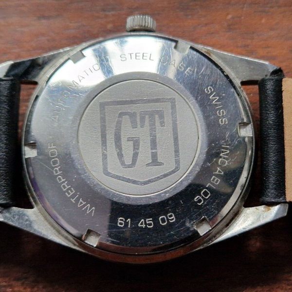 STUNNING VINTAGE 1960's 'ROTARY GT' DRIVERS RALLY AUTOMATIC SWISS GENTS ...