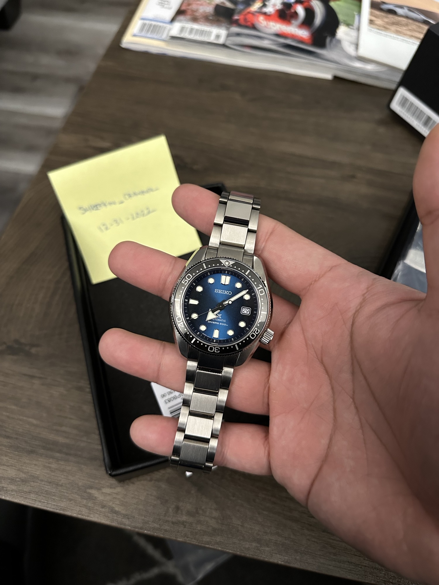 [WTS] Seiko SPB083 Great Blue Hole 6R15 MM200 - $700 shipped/insured ...