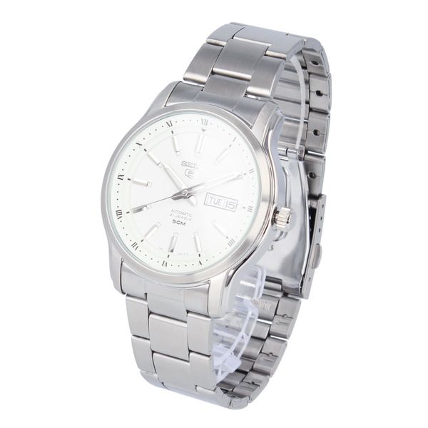 SEIKO SEIKO5 SNKP09K1 SNKP09K Mechanical (Automatic) Analog White ...