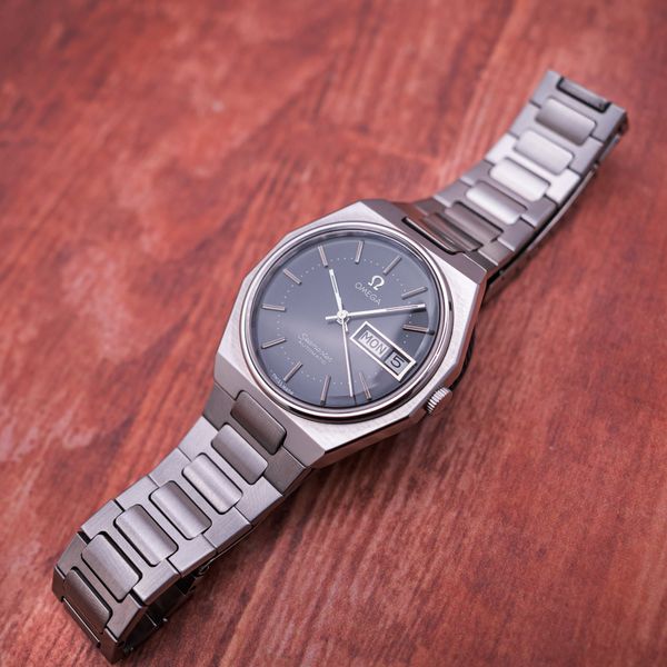 FS: Omega Seamaster Octagon Case 1975 Black Vintage Watch (SERVICED ...