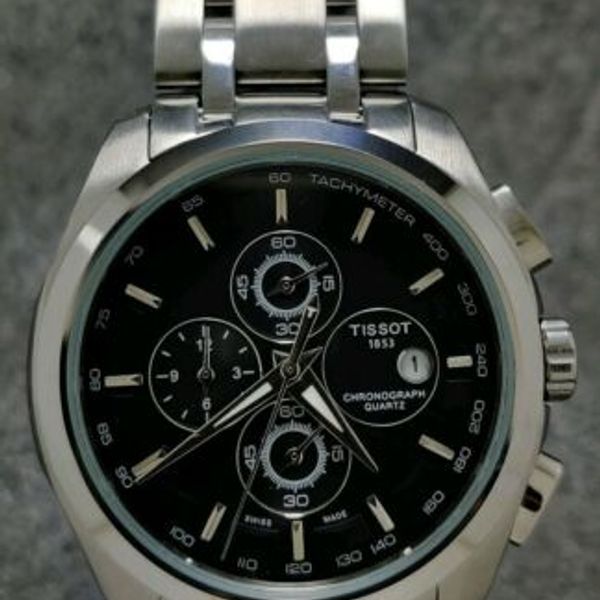 Tissot 1853 Couturier Chronograph Quartz Men's Watch | WatchCharts