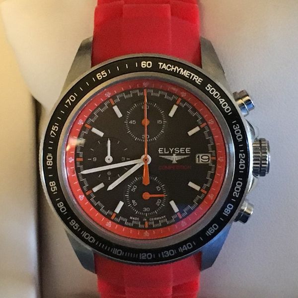 FS: Elysee Competition Seiko VK67 Chronograph | WatchCharts Marketplace