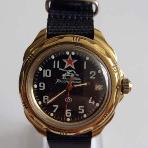 Soviet Tank Commander's Watch, Vostok, Serviced | WatchCharts Marketplace