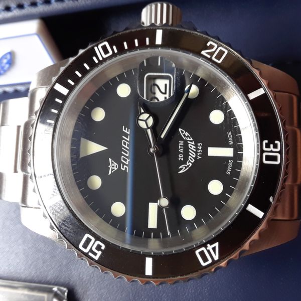 LNIB SQUALE 1545 20 ATMOS MAXI CERAMIC | WatchCharts