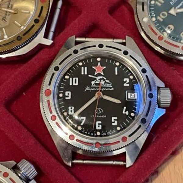Vostok Komandirskie 17 Jewels Automatic? Soviet Russian Military Watch ...