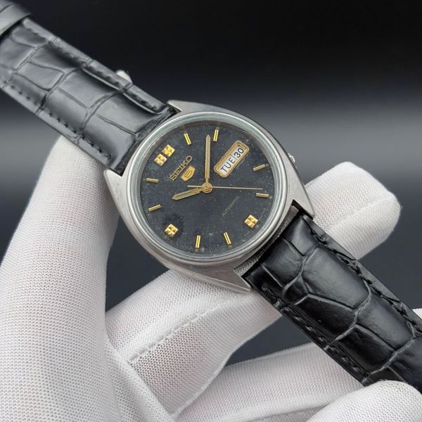 Vintage Seiko 5 Automatic Beautiful Made in Japan Menâ s Watch 6309-7320 | WatchCharts Marketplace