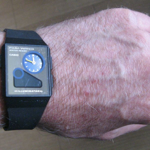 Vintage Casio Watch - Film watch FS-04 Illuminator ana digi watch ...