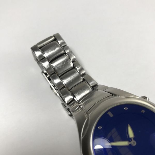 FOSSIL Big Tic Blue Quartz Animated Mens Watch Works JR-8096 300407 VTG Scratch | WatchCharts ...