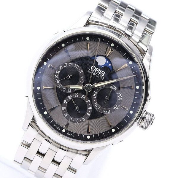 Oris Automatic Men's Watch with Moon Phase Complication AA23952 ...