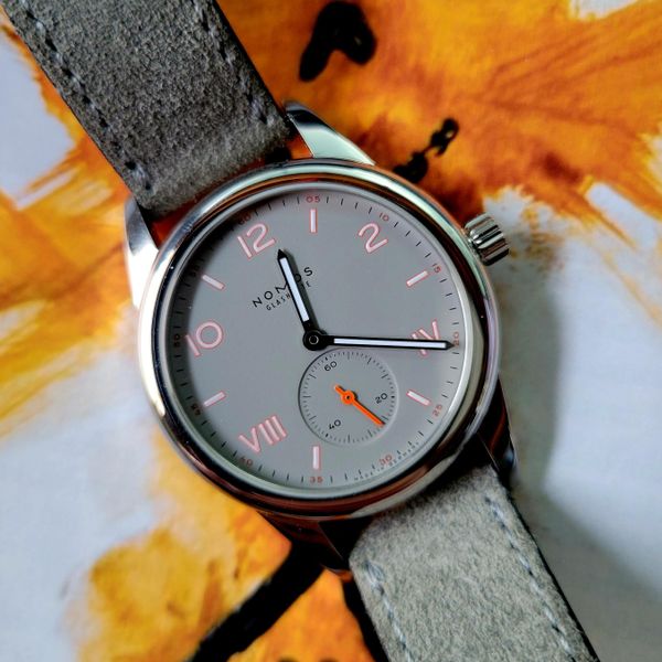 [$1,350 USD] 36mm Nomos Club Campus 712 "Absolute Gray" | WatchCharts