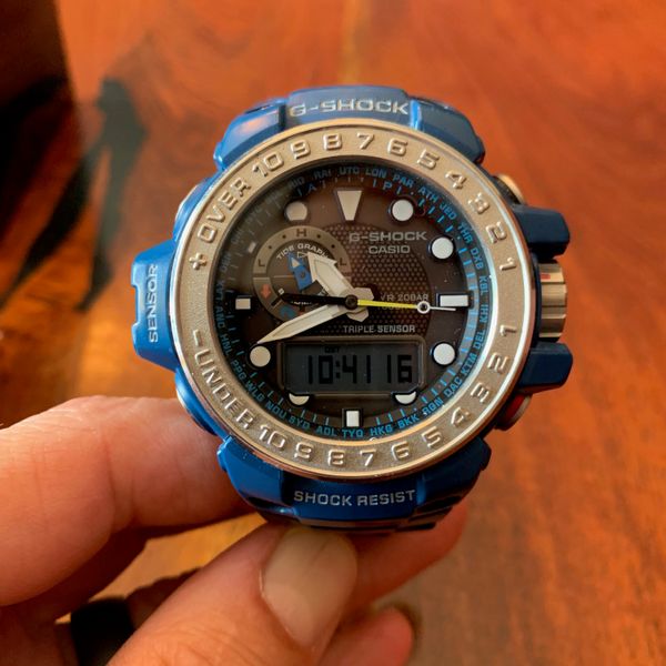 Casio G Shock Gulfmaster GWN-1000-2ADR plus extras $300 OBRO | WatchCharts