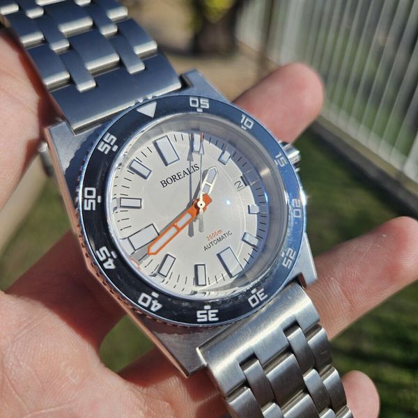 Automatic BOREALIS Scorpionfish v1 Miyota 9015 42mm 2000 m Dive Watch ...