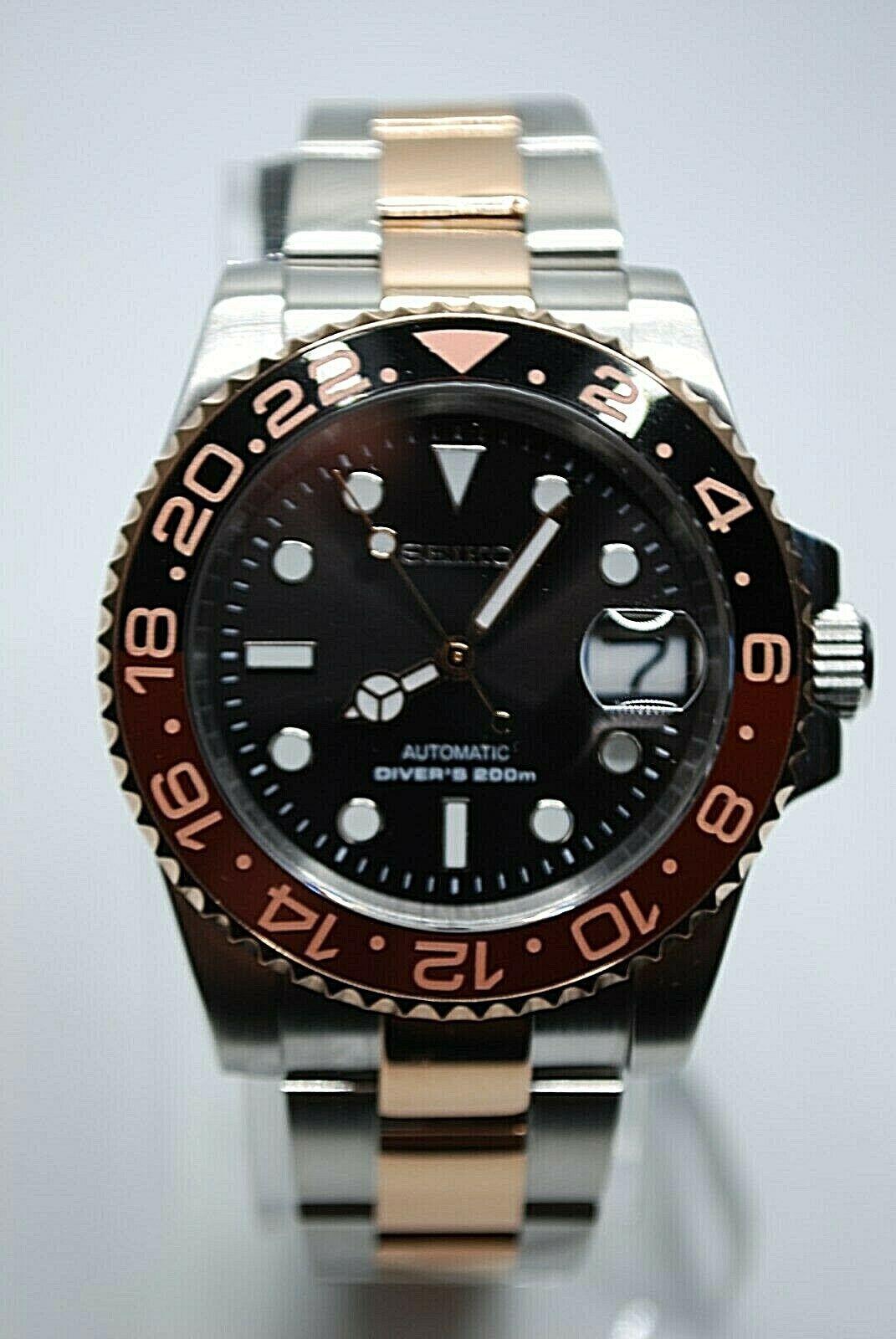 Seiko SKX007 NH35A Root Beer Submariner Mod Watch Automatic | WatchCharts
