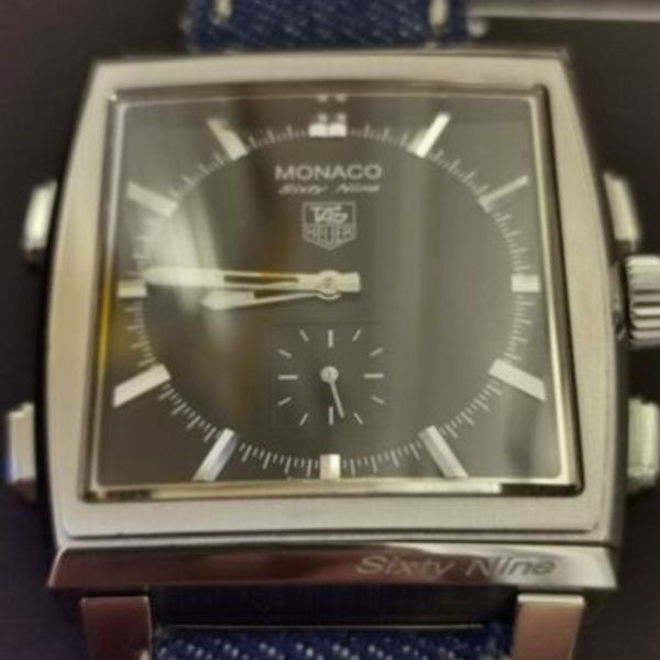 Tag Heuer 69 Monaco Sixty Nine CW9110-0 Reversible Mens Watch ...