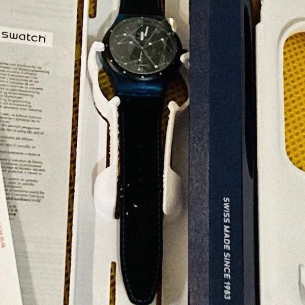 Limited SWATCH SISTEM 51 BLUE Automatic Watch Vintage New Old Stock ...