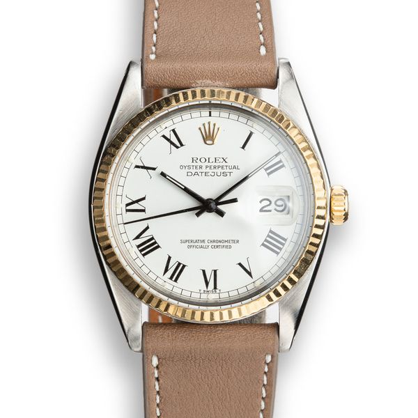 FS: 1978 Rolex Two-Tone DateJust 16003 White Large Roman Numeral Dial ...