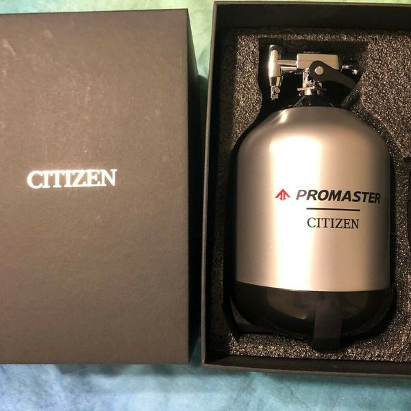 Citizen Promaster Dive Watch Scuba Tank Display Packaging and Box - No ...