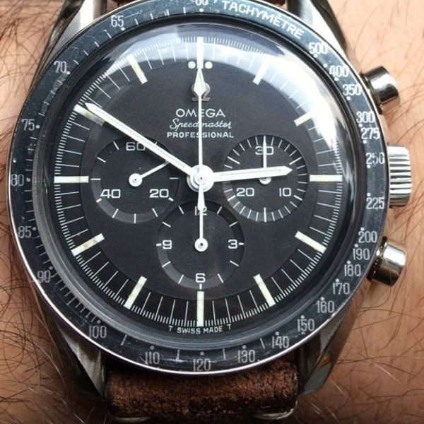 FS 1966 Omega Speedmaster 105.012 CB Vintage Watch Ghost Bezel ...