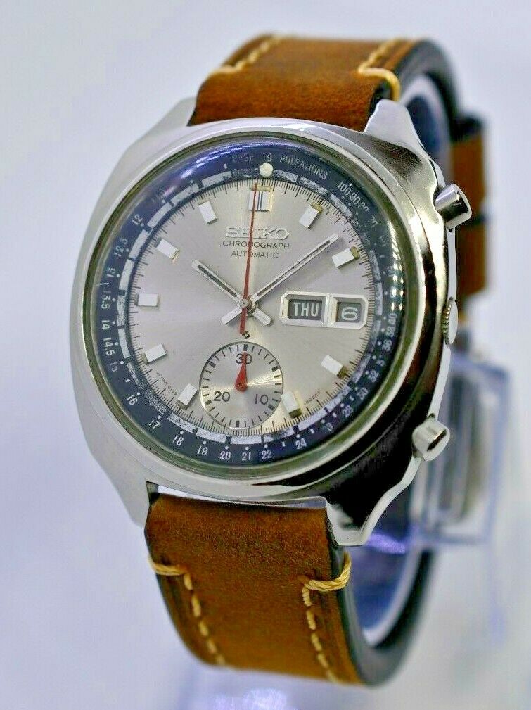 Vintage 1969 Seiko Pulsations Chronograph Doctor's Watch 6139-6020 - Serviced | WatchCharts