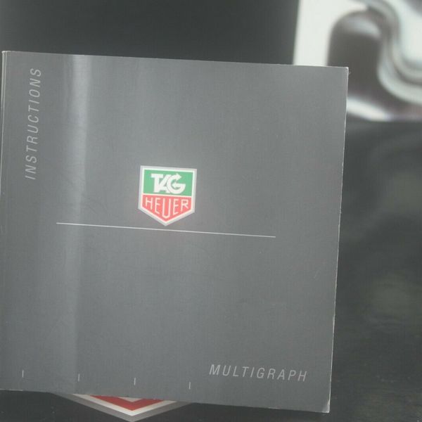 Tag Heuer Instruction book LCD Multigraph WK111A RARE | WatchCharts Marketplace