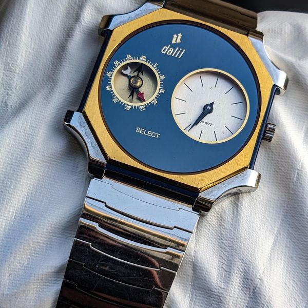[wts] Vintage Dalil swiss Monte Carlo ????1970's Compass Dress Watch ...
