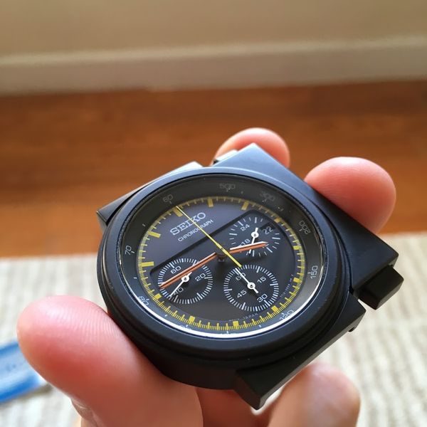 FS: Seiko SCED037, "The Alien Watch" in Xenomorph Black | WatchCharts