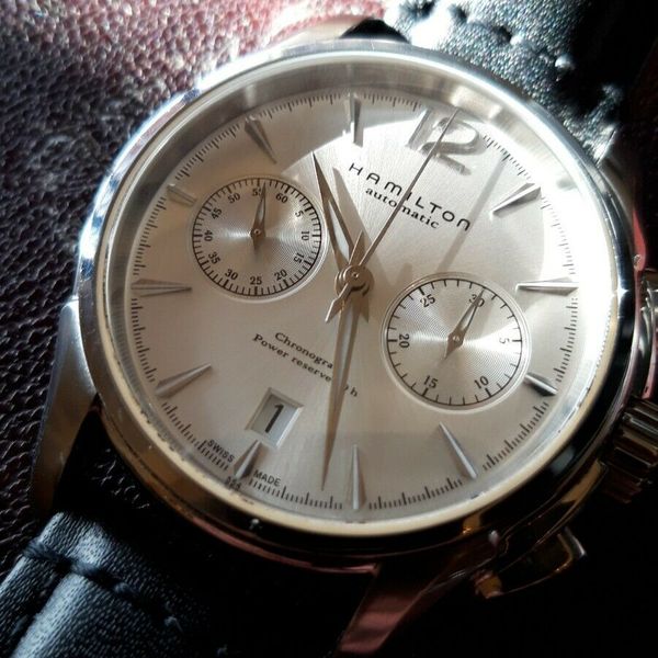 Hamilton Jazzmaster Chrono Automatic Ref.H326060 Full Set | WatchCharts ...