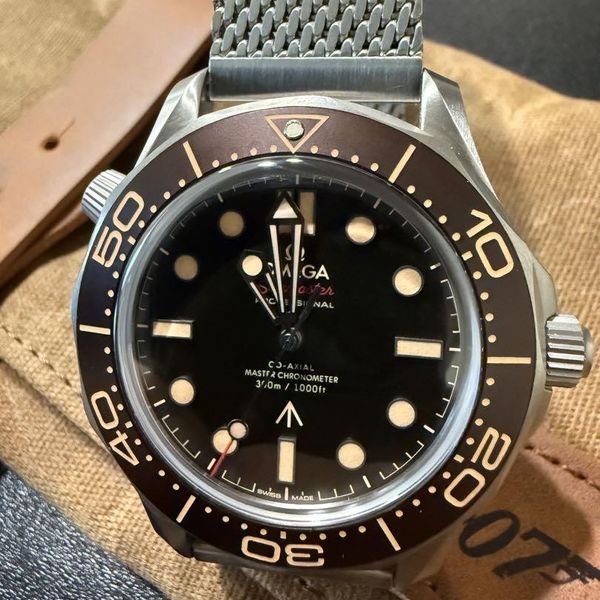 Omega Seamaster 300 Custom Diver Watch 007 No Time to Die Used From ...
