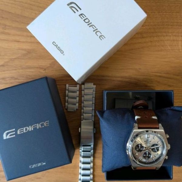 Casio Men's Watch Chronograph Panda EFB-730D-7AVUEF | WatchCharts ...