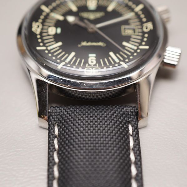 [WTS] Longines Heritage L3.774.4.50.0 Legend Diver Black 42Mm Automatic Swiss Watch - $1200 ...