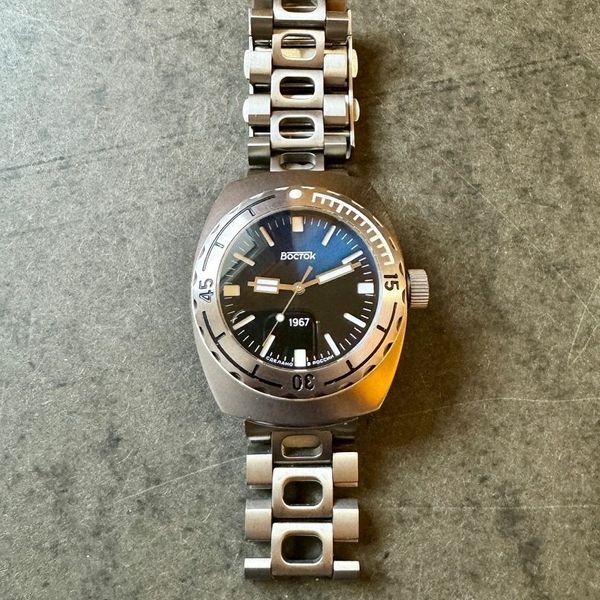 FS: Vostok Amfibia 1967 Titanium | WatchCharts Marketplace