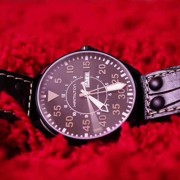 FS: Hamilton Khaki Aviation Pilot H64785835 All Black | WatchCharts ...