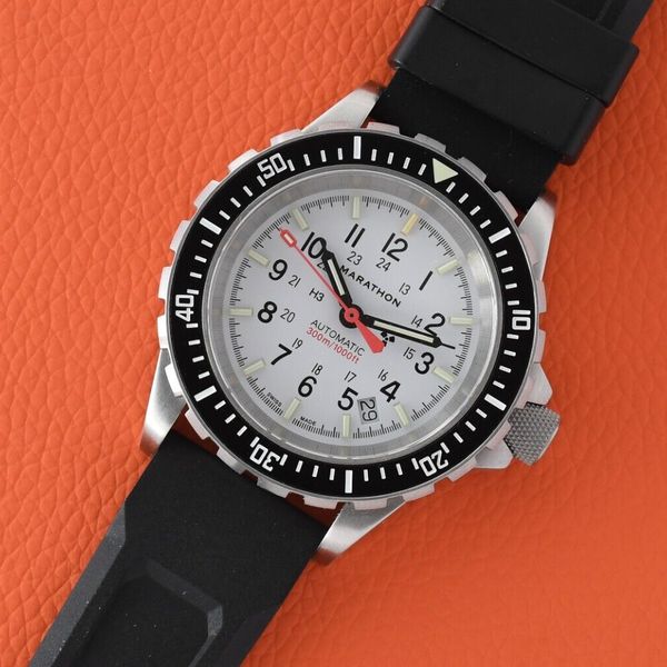 Marathon GSAR Arctic Edition White Dial 41mm Box Papers | WatchCharts ...