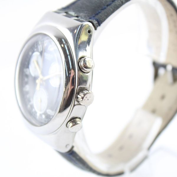 Swatch Irony Reverse Panda Chronograph Watch Quartz Working ...